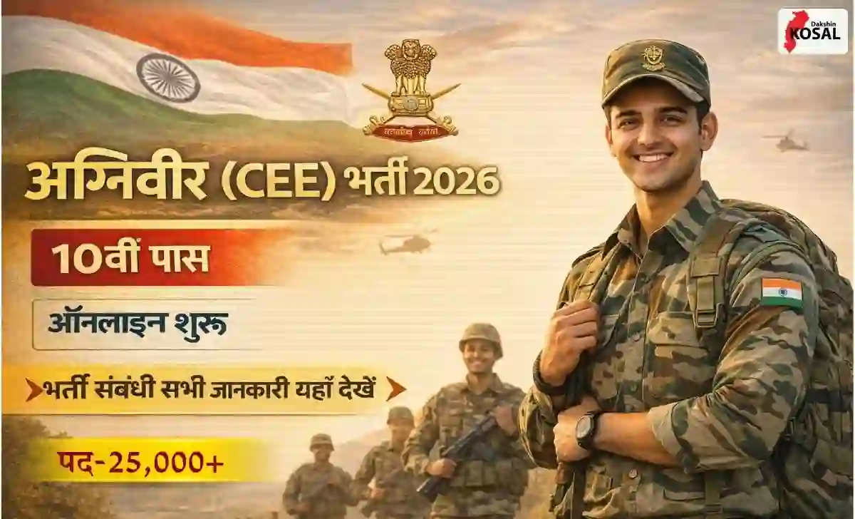 Indian Army Agniveer CEE Recruitment 2026: इंडियन आर्मी अग्निवीर (CEE ...